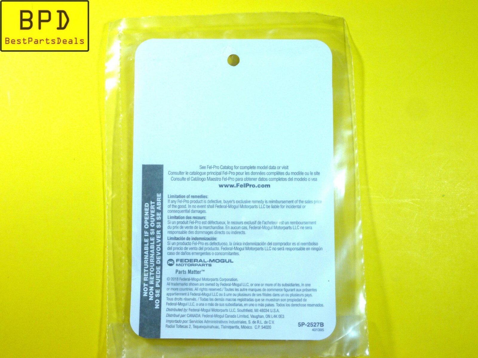 Engine Coolant Outlet O-Ring FEL-PRO 35759 | eBay