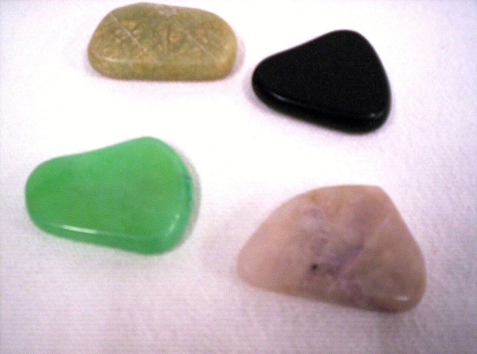 Engraved Message Irish Worry Palm Stones Set Of 4 Comfort Pocket Thumb ...