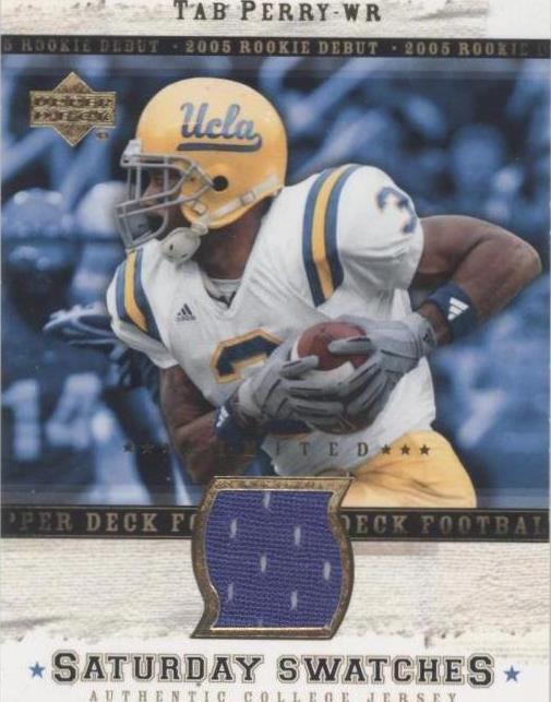 2005 Upper Deck Rookie Debut - Saturday Swatches Tab Perry #SA-TP ...