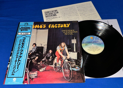 CCR CREEDENCE ~ COSMO'S FACTORY 1978 Japan Audiophile Press Obi TOP ...
