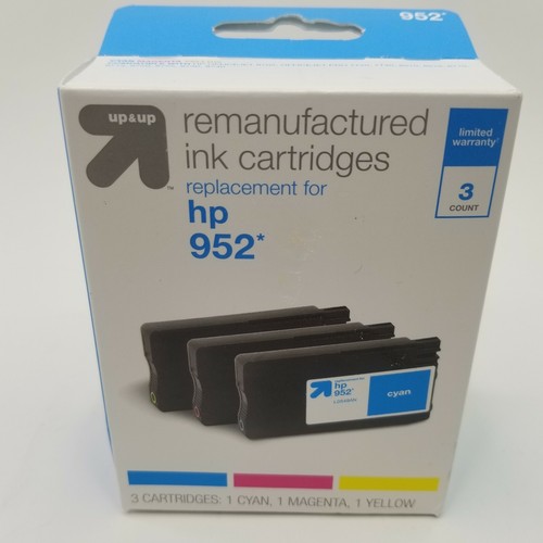 3 Color Ink Cartridges Replacement for HP 952 (Cyan, Magenta, Yellow ...