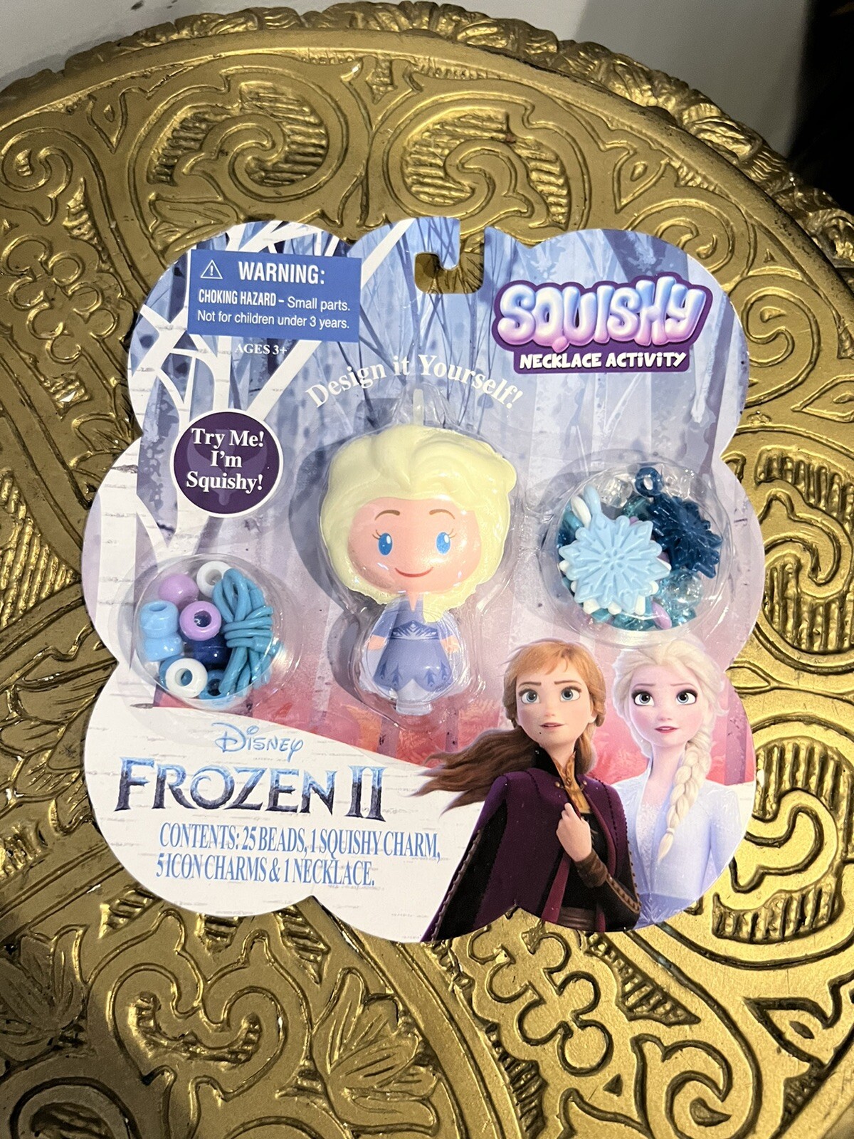Disney Frozen Elsa Squishy Necklace Activity Kit | eBay