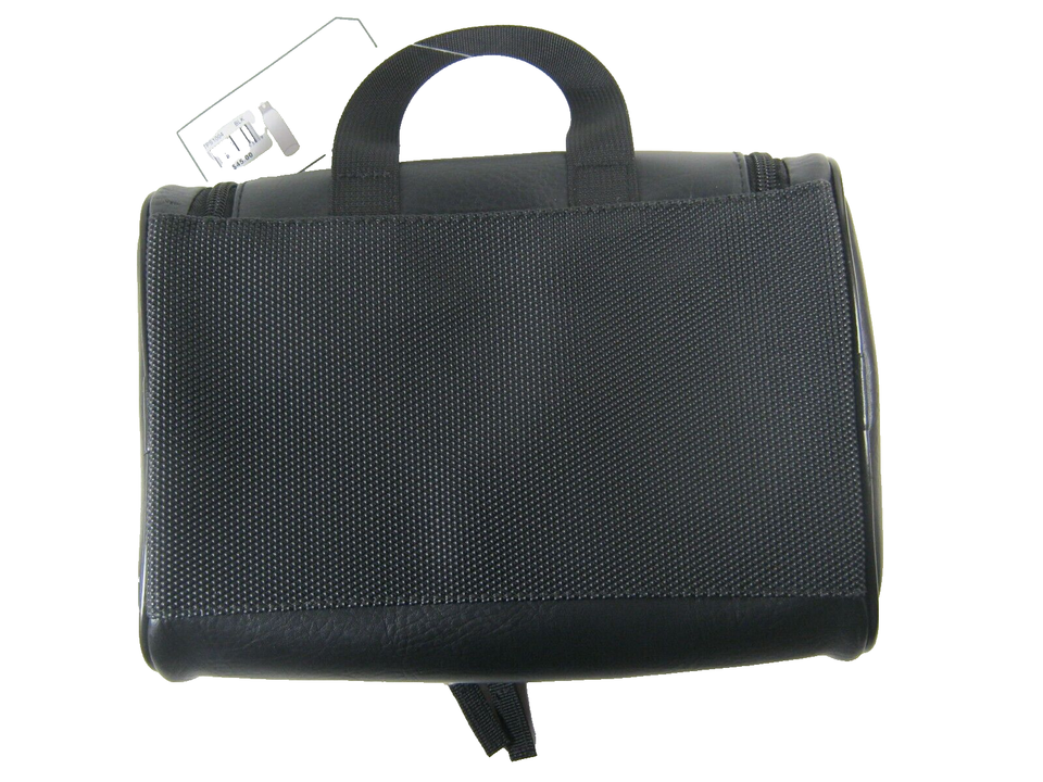 Perry Ellis Men's Black Hanging Toiletry Travel Shave Kit Case Bag New ...