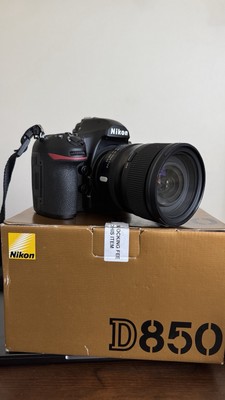 Nikon D850 45.7MP Digital SLR Camera Black, Body Only, USA Model( Low ...