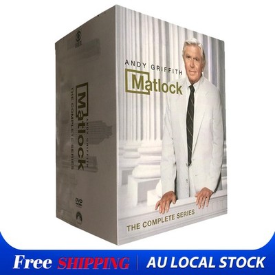 Matlock Season 1-9 Complete Series DVD Brand New & Sealed Box Set FREE ...