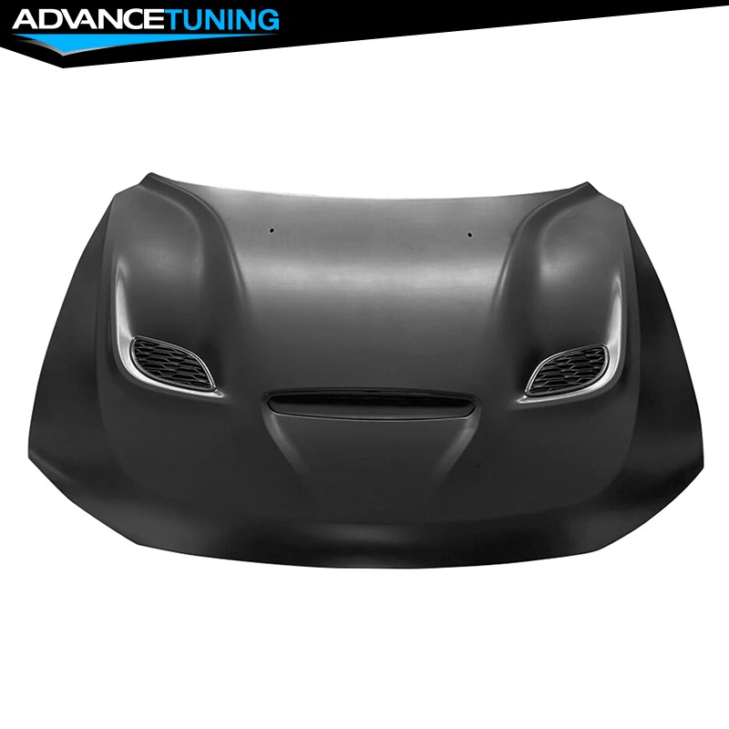 Fits 11-26 Dodge Durango Hood Cover 21+ Hellcat Style Louver Scoop Vent ...