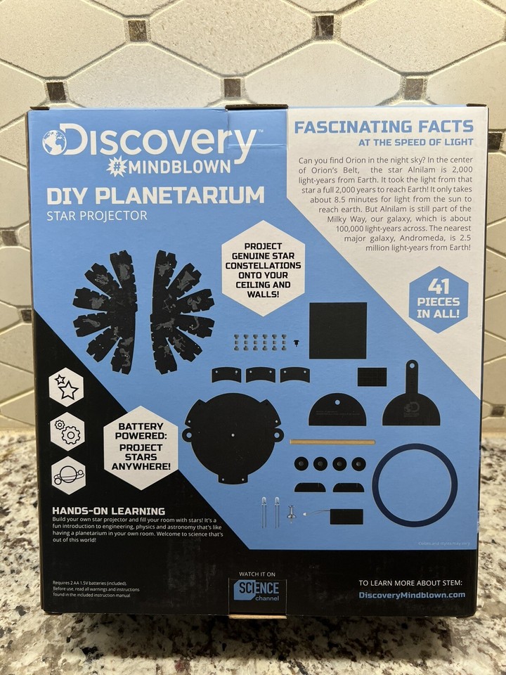 *NEW* Discovery #Mindblown DIY Planetarium Star Projector STEM ...