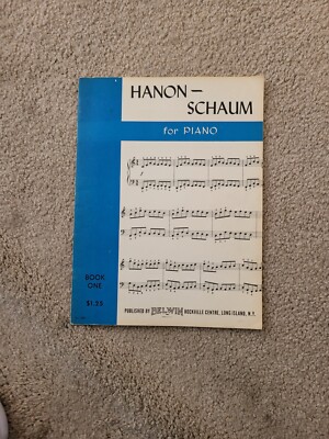 Hanon-Schaum for Piano - Book One | eBay
