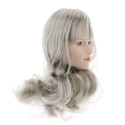 Tête de femme Asiatiques féminine à l'échelle 1/6 sculpter pour ...