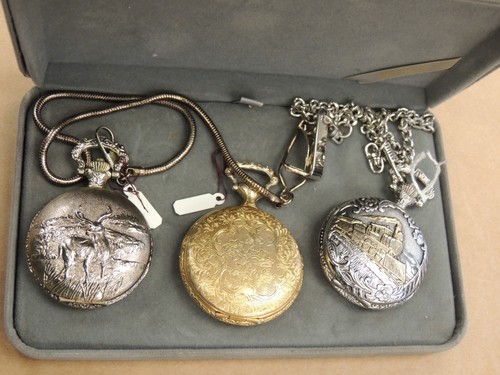 3 Vintage Pocket Watch Timex, Cariole, and Watch-it (41560-time-mo) | eBay