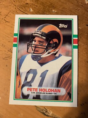 1989 Topps Wrongback Wrong Back - Pete Holohan + Anthony Carter | eBay