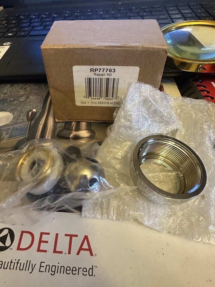 DELTA Faucet RP77763 OEM Delta Plumbing Replacement Parts Chrome | eBay