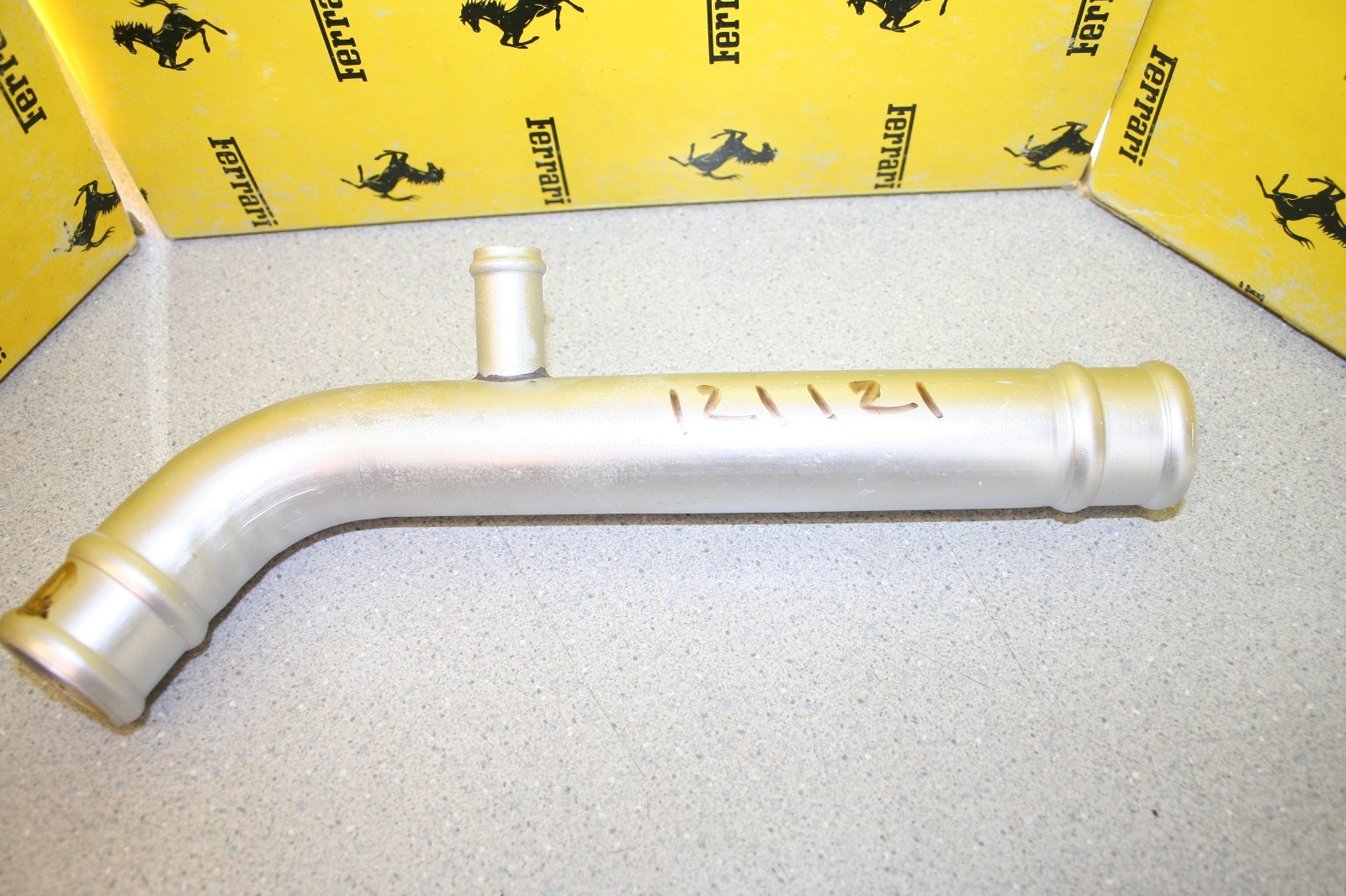 Ferrari Testarossa Right Side DX Water Coolant Pipe for Engine Cylinder ...