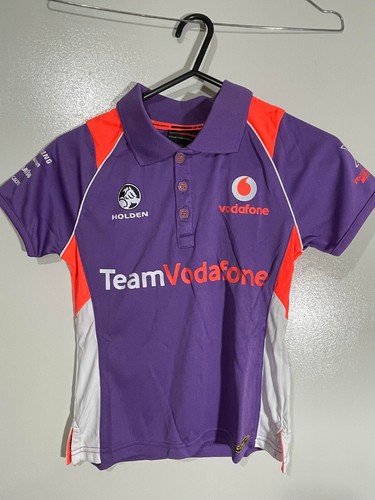 Holden V8 Supercars Girls Polo Shirt TEAM VODAFONE Official Merchandise ...