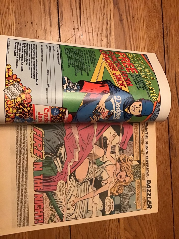 Marvel Comics - DAZZLER - #23 - January Jan 1983 - VTG Vintage Comic ...