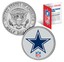NFL TEAM LOGO JFK Half Dollar USA Football Coins OFFICIALLY LICENSED ...