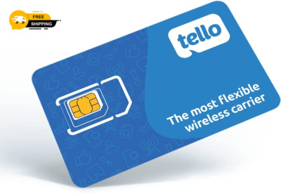 Tello Mobile-US Prepaid SIM Card (3 in 1) | Bring Your Own Phone Kit ...