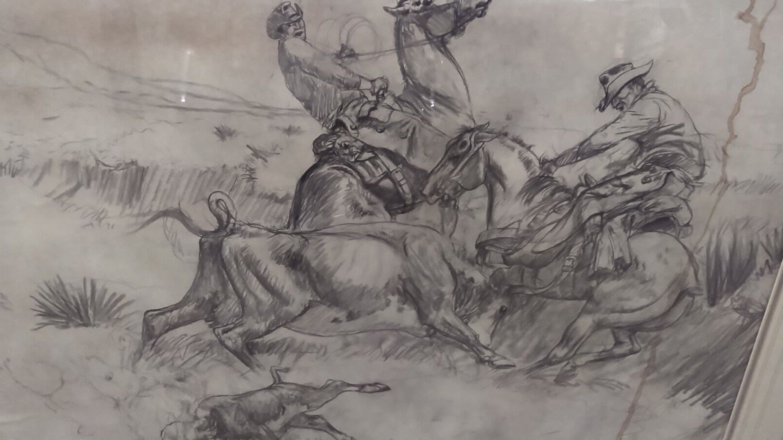 George Phippen Western Artist Pencil Sketch | eBay