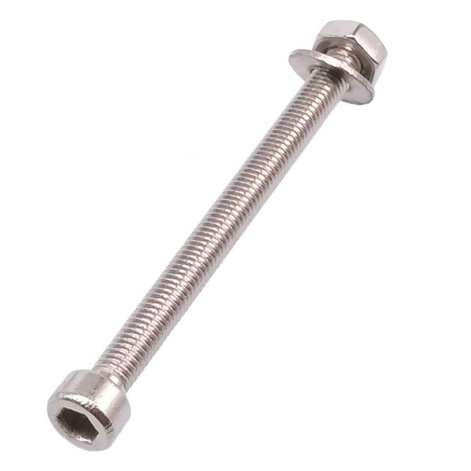 100x M3 x 40mm Socket Head Cap Screws Stainless Steel Allen Socket Nuts ...