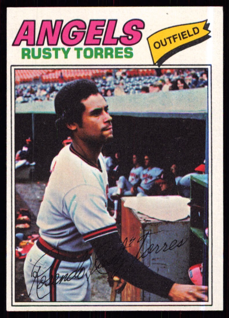 1977 Topps Rusty Torres California Angels #224 | eBay