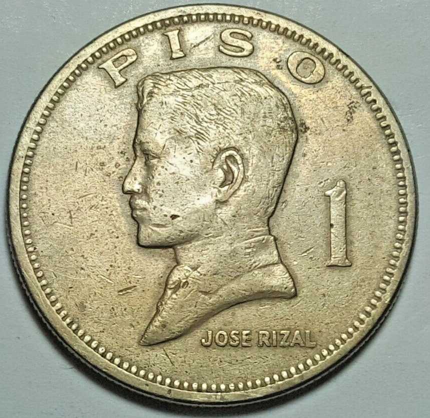 Philippine 1 Peso Coin 1972