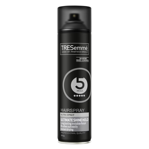Tresemme Hair Spray Ultimate Shine Hold 360g Invisible Finish Instant ...