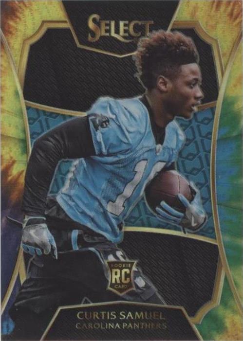 2016 Panini Select - 2017 Nfl Draft Xrc Prizm Redemption Curtis Samuel ...