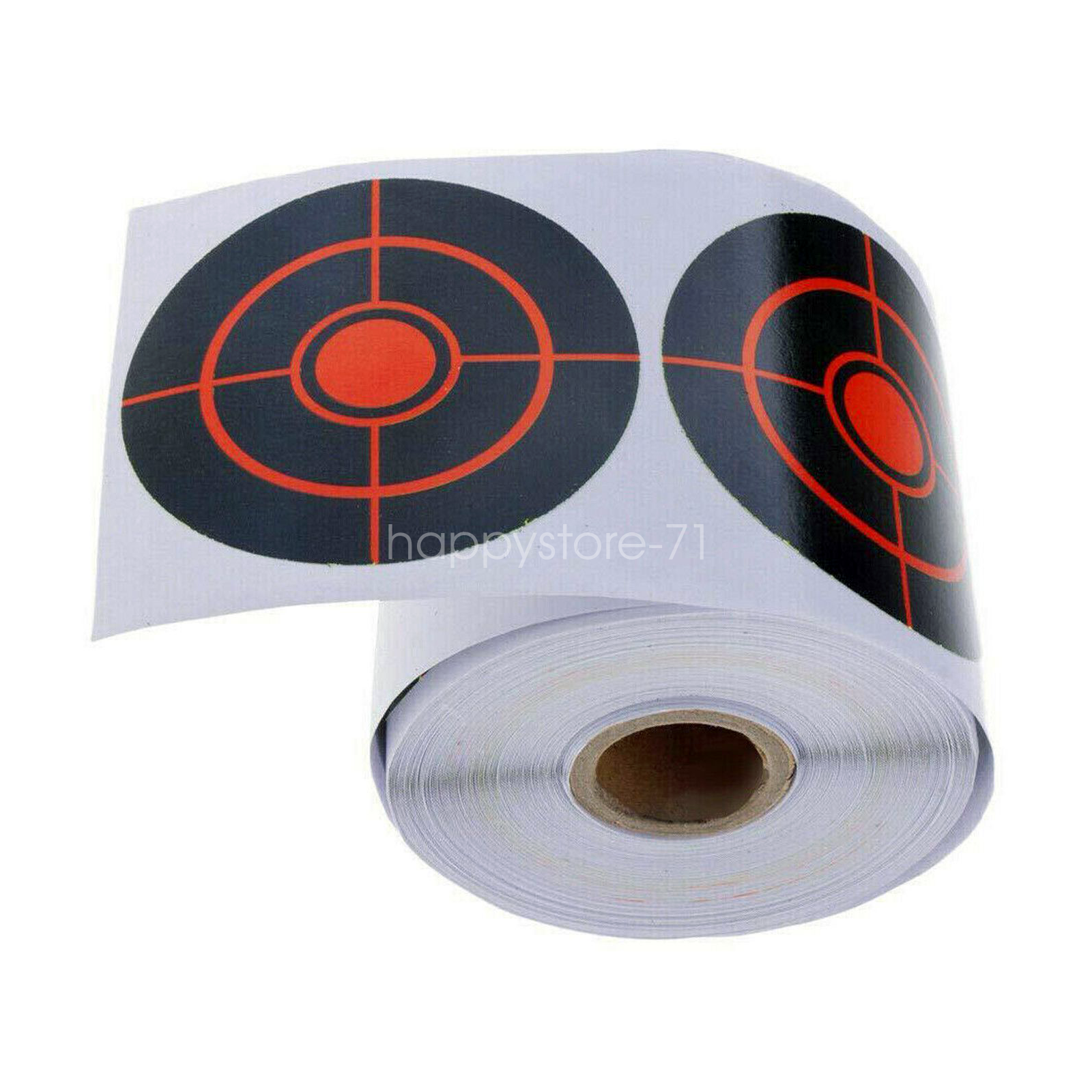 250X/Roll Reactive Target Sticker Shooting Target Self Adhesive Targets ...