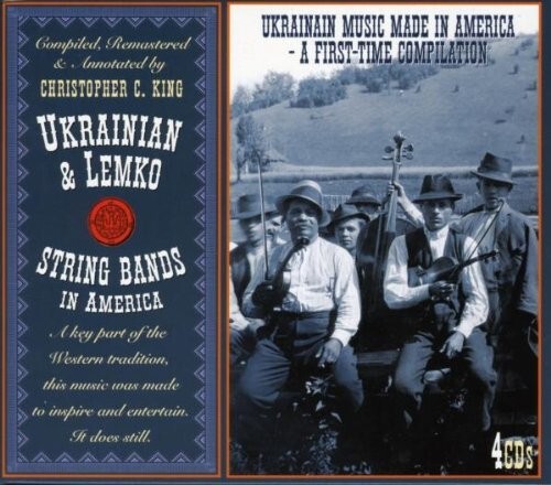 UKRAINIAN & LEMKO STRING BANDS IN AMERICA 4CD BOX-SET NEU VARIOUS PAUL ...