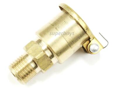 Spring Oil Cup Grease Lubricating Cap Replacement Part 1/8" NPT Male ...