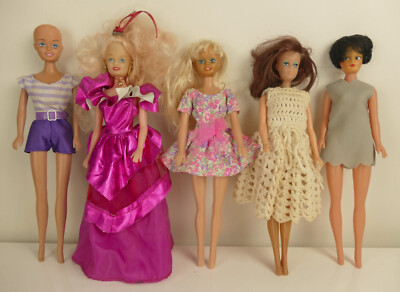 Vintage Dolls Lot 1990s Talking Tina Toy Max Doll 1992 Toymax Barbie ...