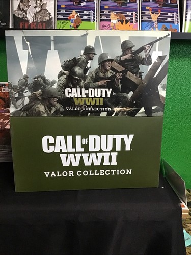 Call Of Duty WWII Valor Collection - Statue/Pin/Patches Collectibles No ...