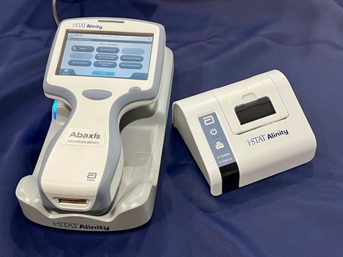 Abaxsis I-Stat Alinity Vetscan Veterinary Blood Analyzer with Printer ...