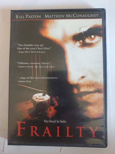 Frailty DVD Bill Paxton DIR 2001 31398811725 | eBay