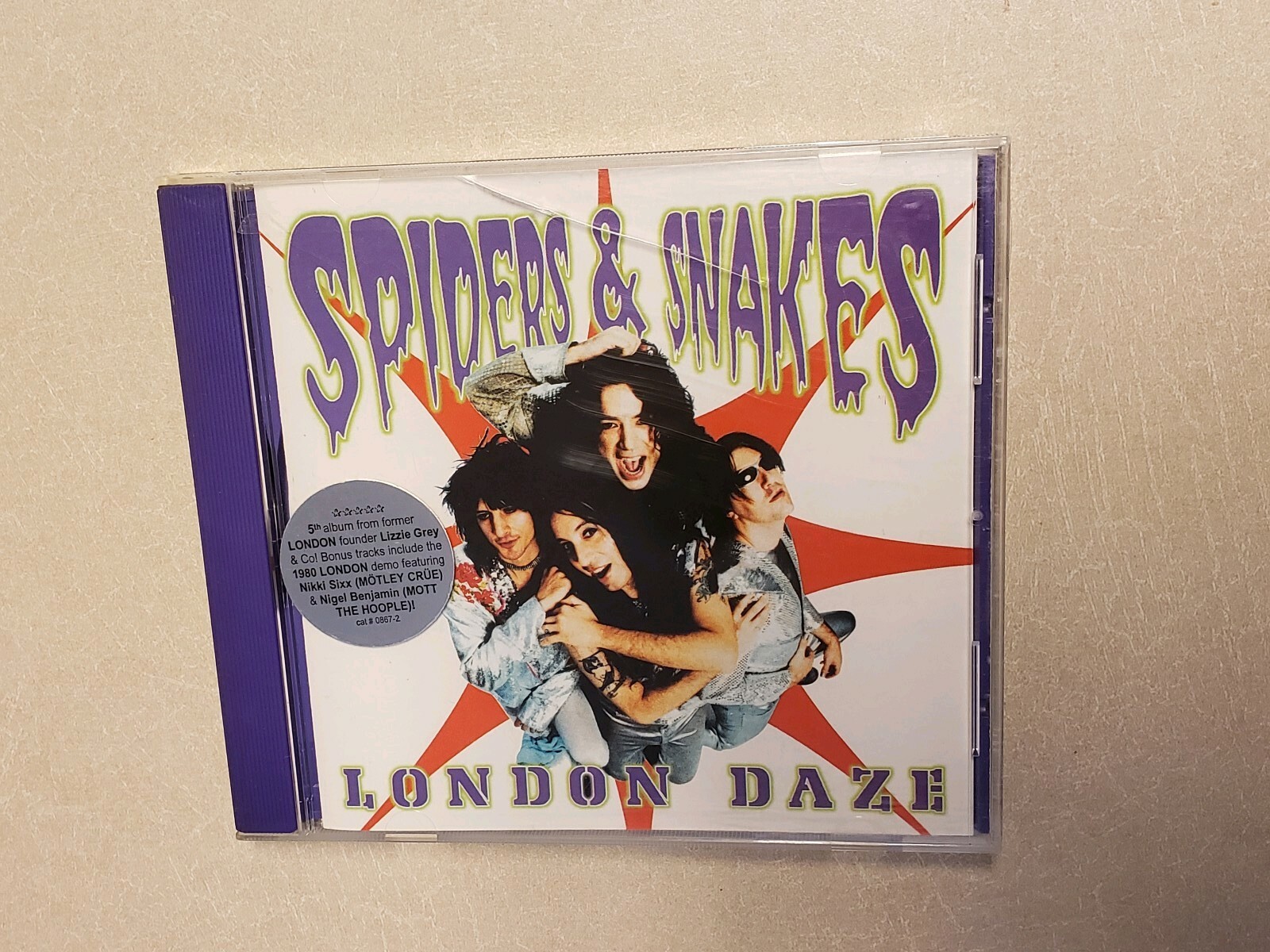 London Daze by Spiders & Snakes (CD, Jun-2000, Dead Line Music) | eBay