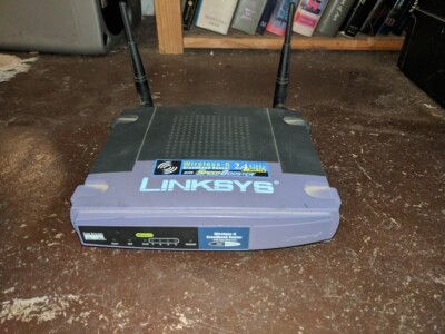 Linksys Wireless-G 2.4 ghz Broadband Router WRT54GS V1.1 | eBay