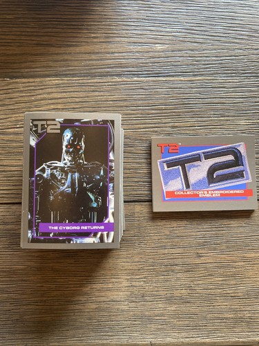 T2 TERMINATOR 2 Movie Trading Cards Complete Set 140 1991 Impel With 10 ...