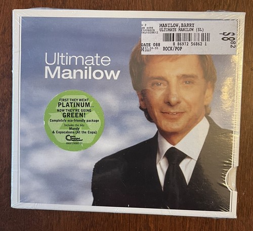 Ultimate Manilow [Arista] by Barry Manilow (CD, -2008, Sony Music ...