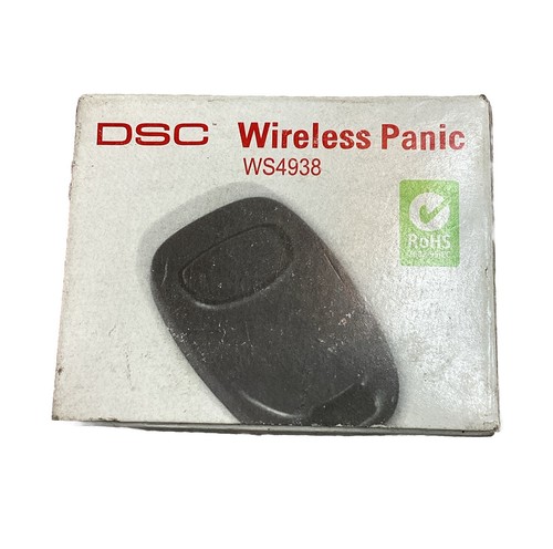 DSC WS4938 Single Button Wireless Transmitter Panic Remote with Neck ...