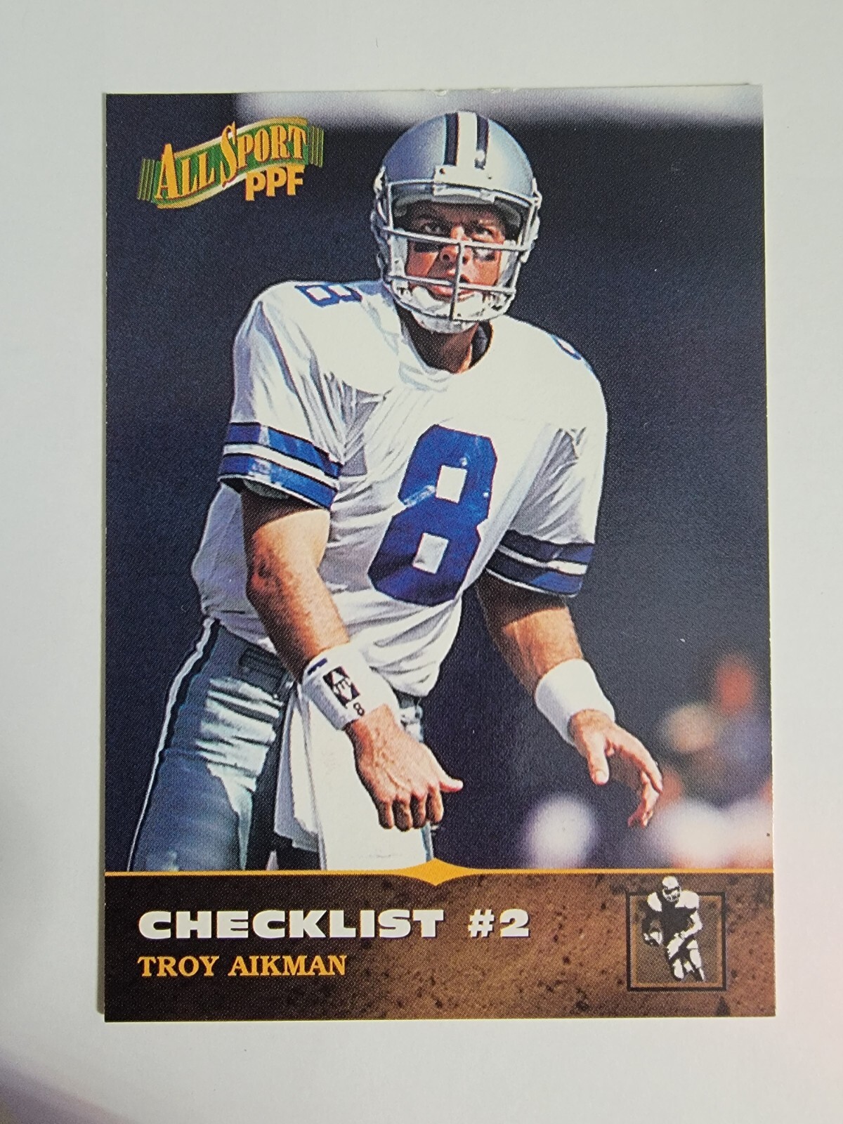 1996+Score+Board+All+Sport+PPF+-+Checklist+%23100+Troy+Aikman for sale ...