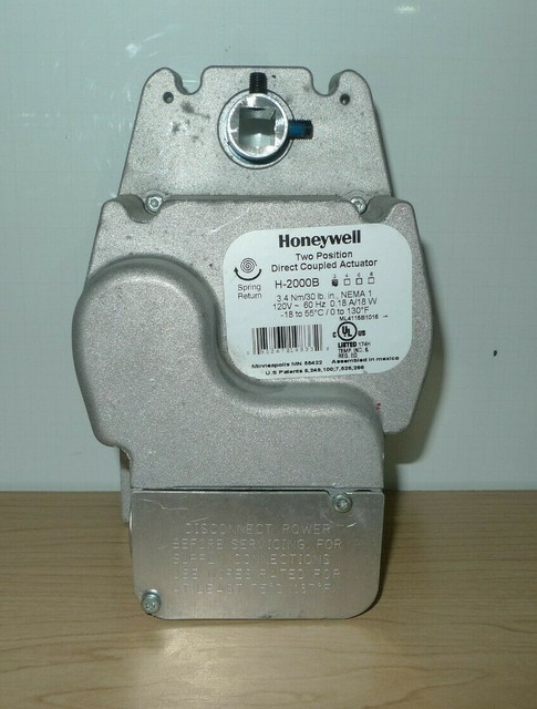 Honeywell Fast Acting 2 Position Direct Coupled Actuator H-2000b 120 ...