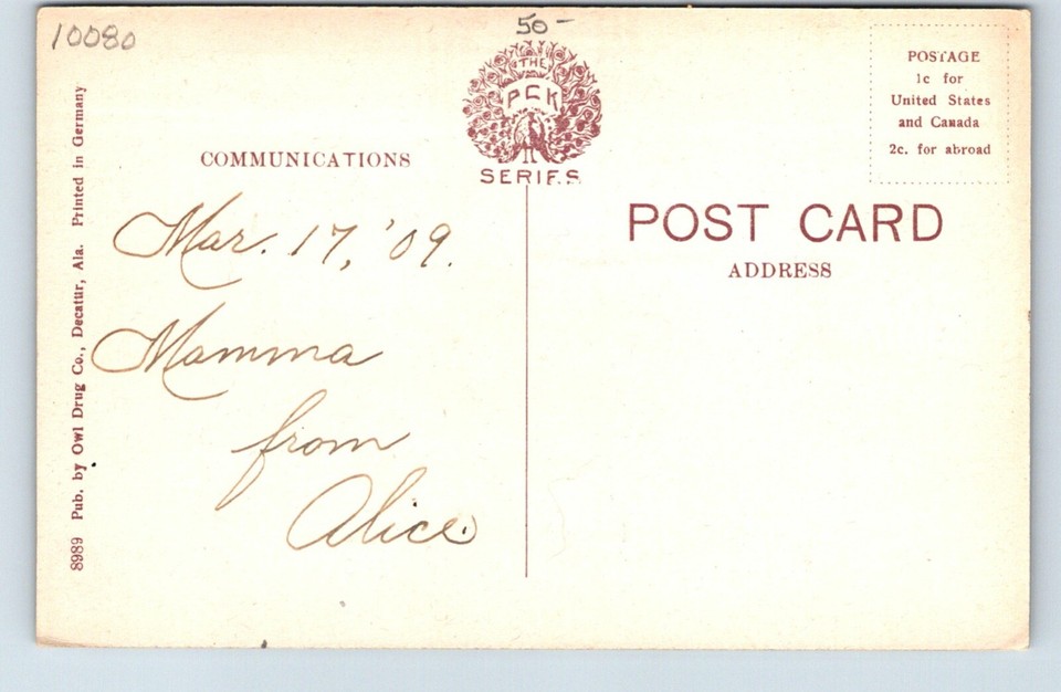 Postcard Alabama Decatur L&N / Southern Railroad Depot Station Train | eBay