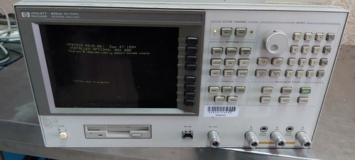 HP Agilent 8751A 5Hz to 500 MHz Network Analyzer Opt. 001, 002 Make ...
