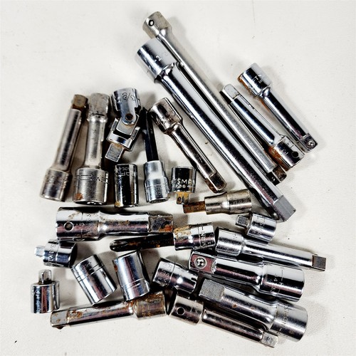 25 Craftsman Socket Lot Extensions, Universal Joint, Adapters, Allen ...