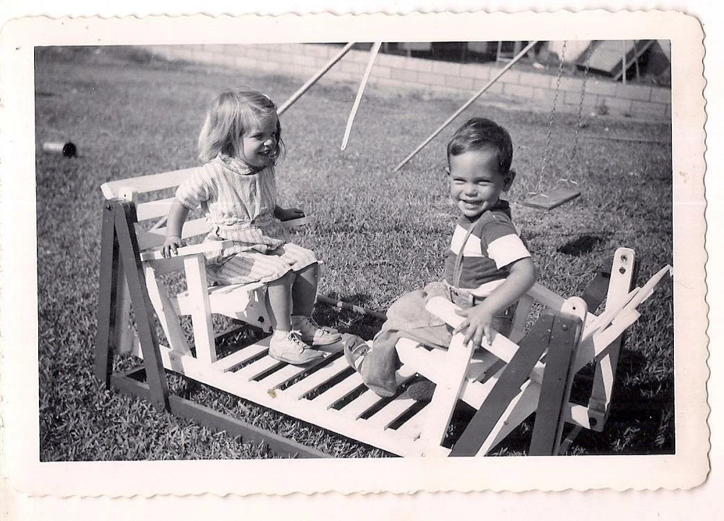 Vintage See Saw Swing