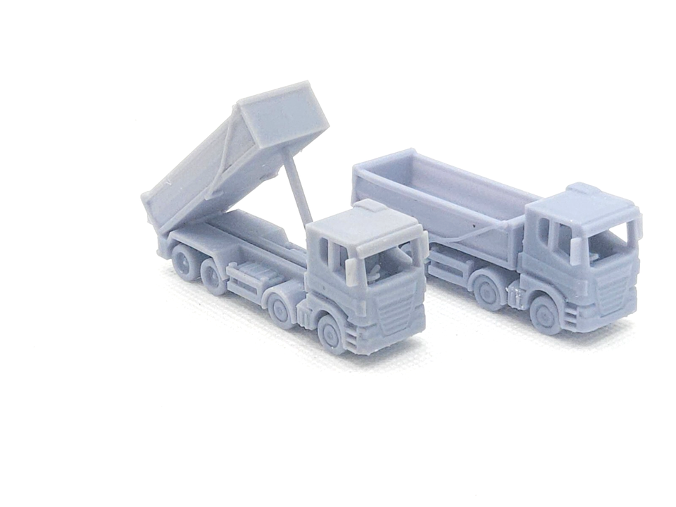 OO Gauge Tipper Truck Model Railway Scenery | eBay UK