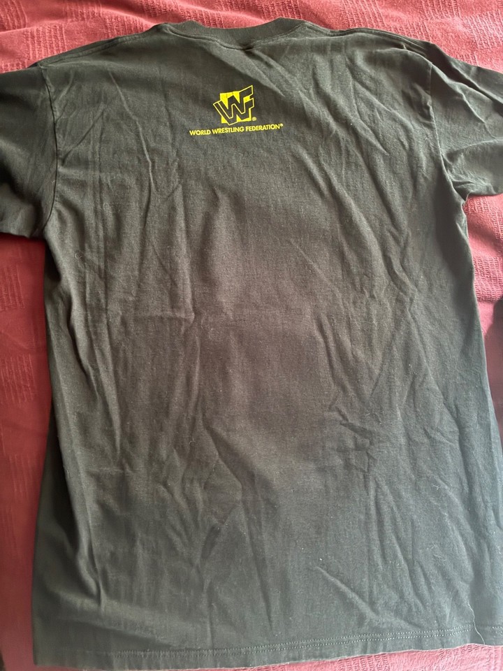 SIZE XL SIGNED VINTAGE WWF SUNNY T SHIRT VERY RARE | eBay