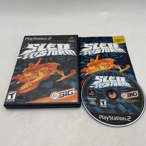 Sled Storm PS2 Sony PlayStation 2 Complete CIB + Reg Card Tested ...