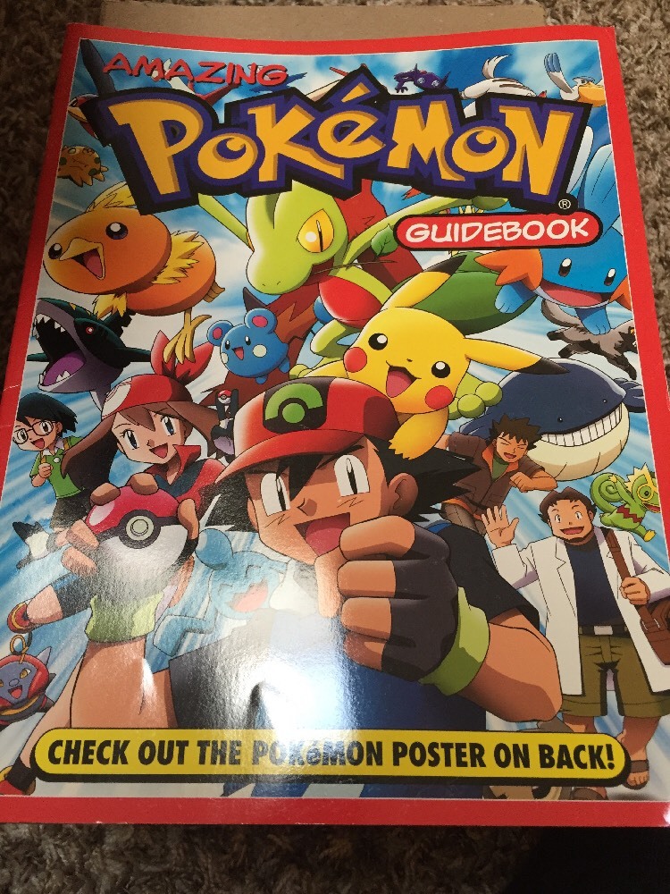 Amazing Pokemon Guidebook; Fun-filled book contains facts & stats ...