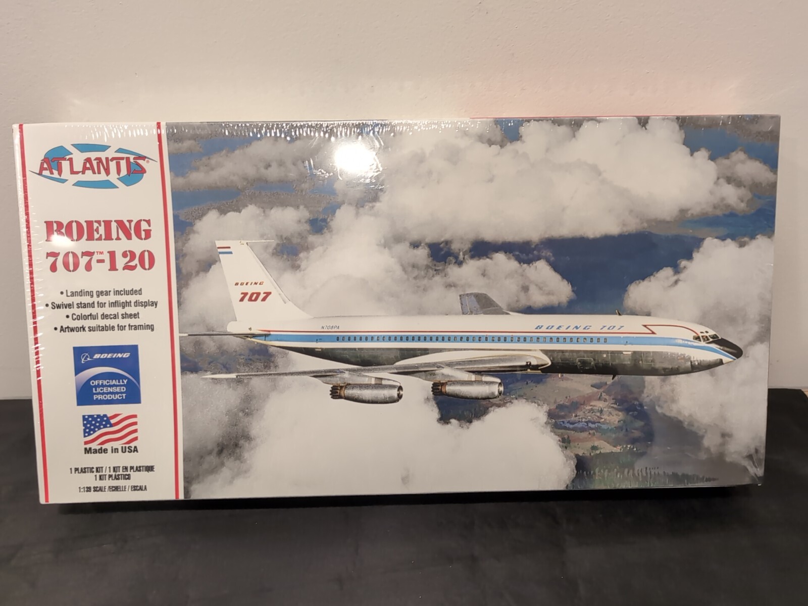 Boeing 707-120 Airliner 1/139 Scale Atlantis Toy and Hobby | eBay